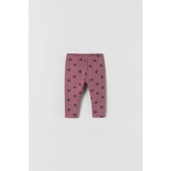 Zara | Bottoms | Zara 34y Polka Dot Leggings | Poshmark
